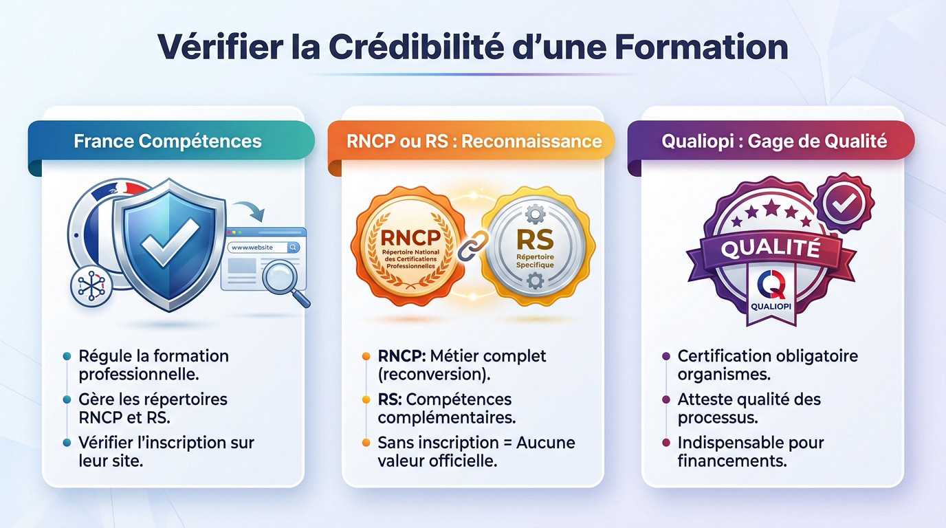 Comment choisir une formation professionnelle certifiante - MOOC Web